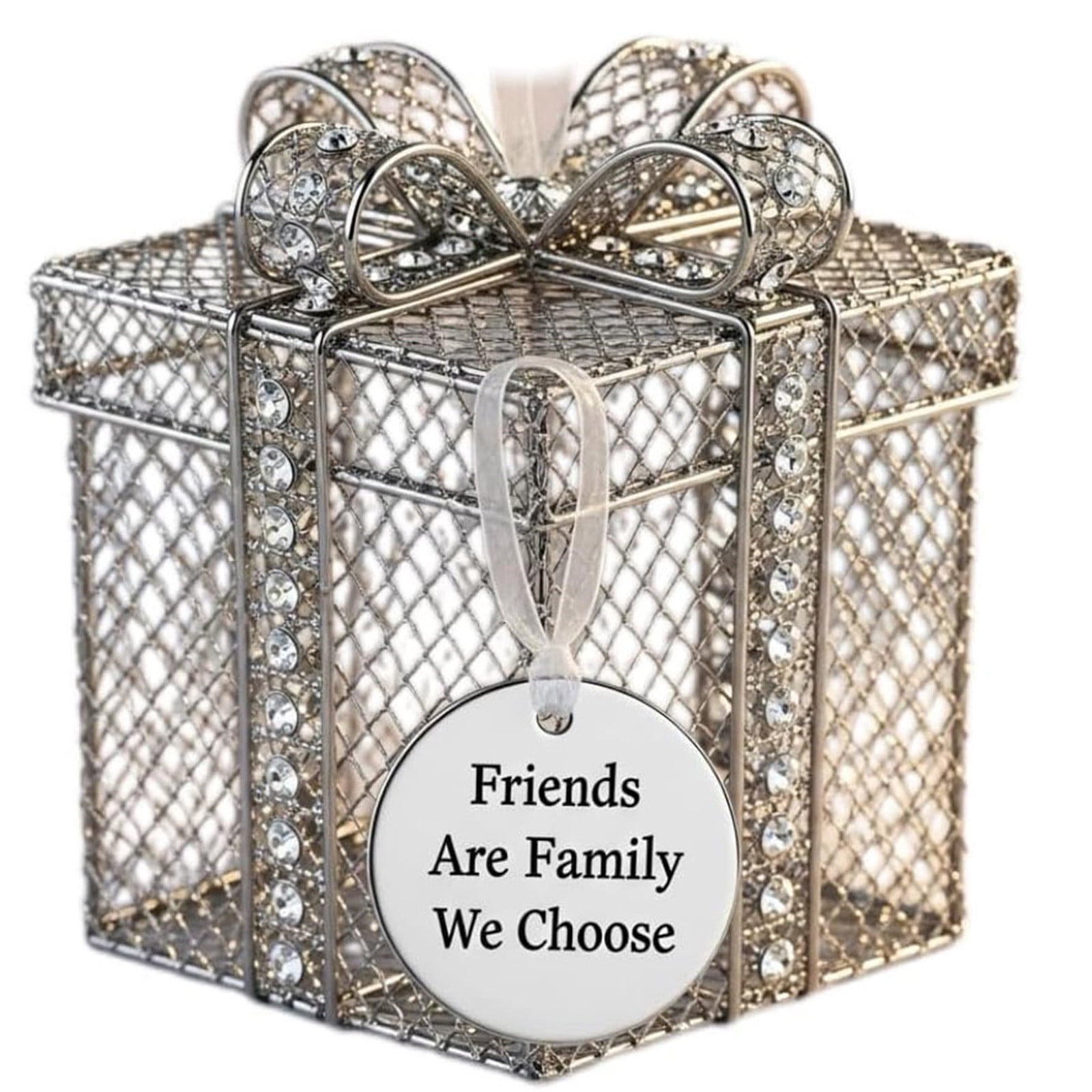 WLOELOEW Friendship Keepsake Ornament Gift Box Mini Hanging Decor With ...