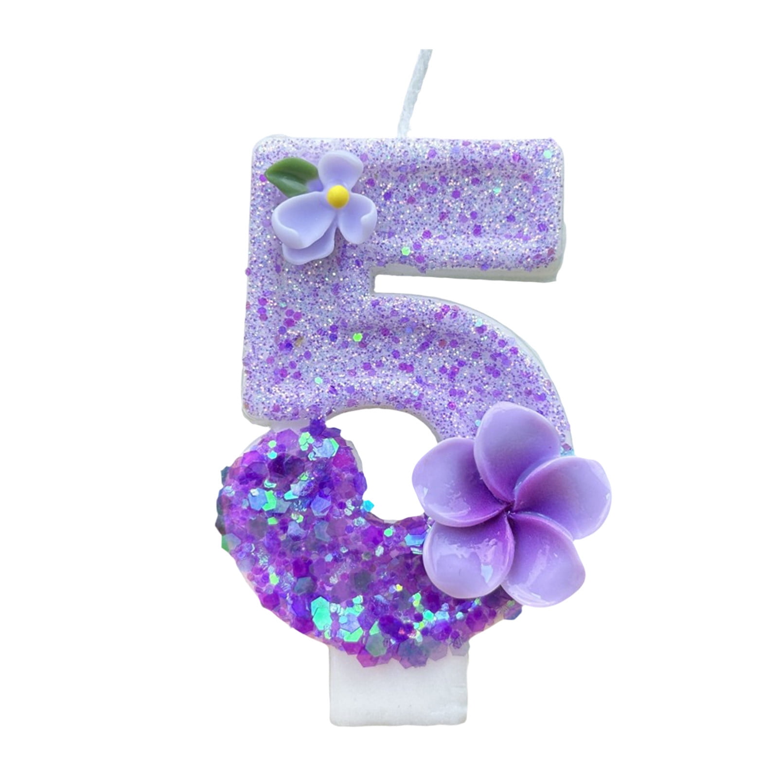WLOELOEW P-156 E Roman Numeral Candles Numeral Birthday Candles ...