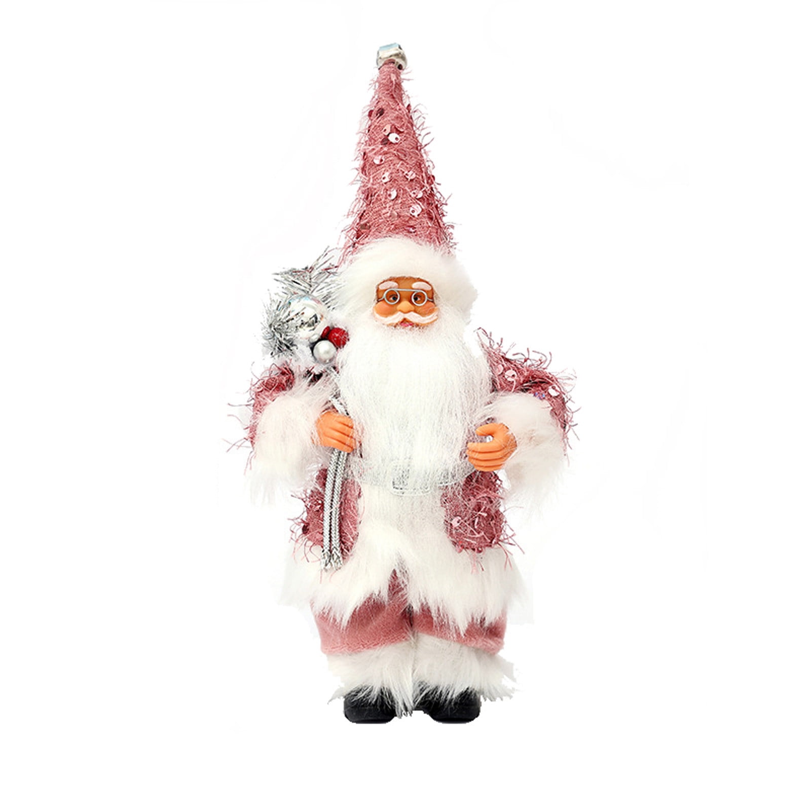 WLOELOEW Standing Santa Claus Doll Christmas Tree Ornament Holiday ...