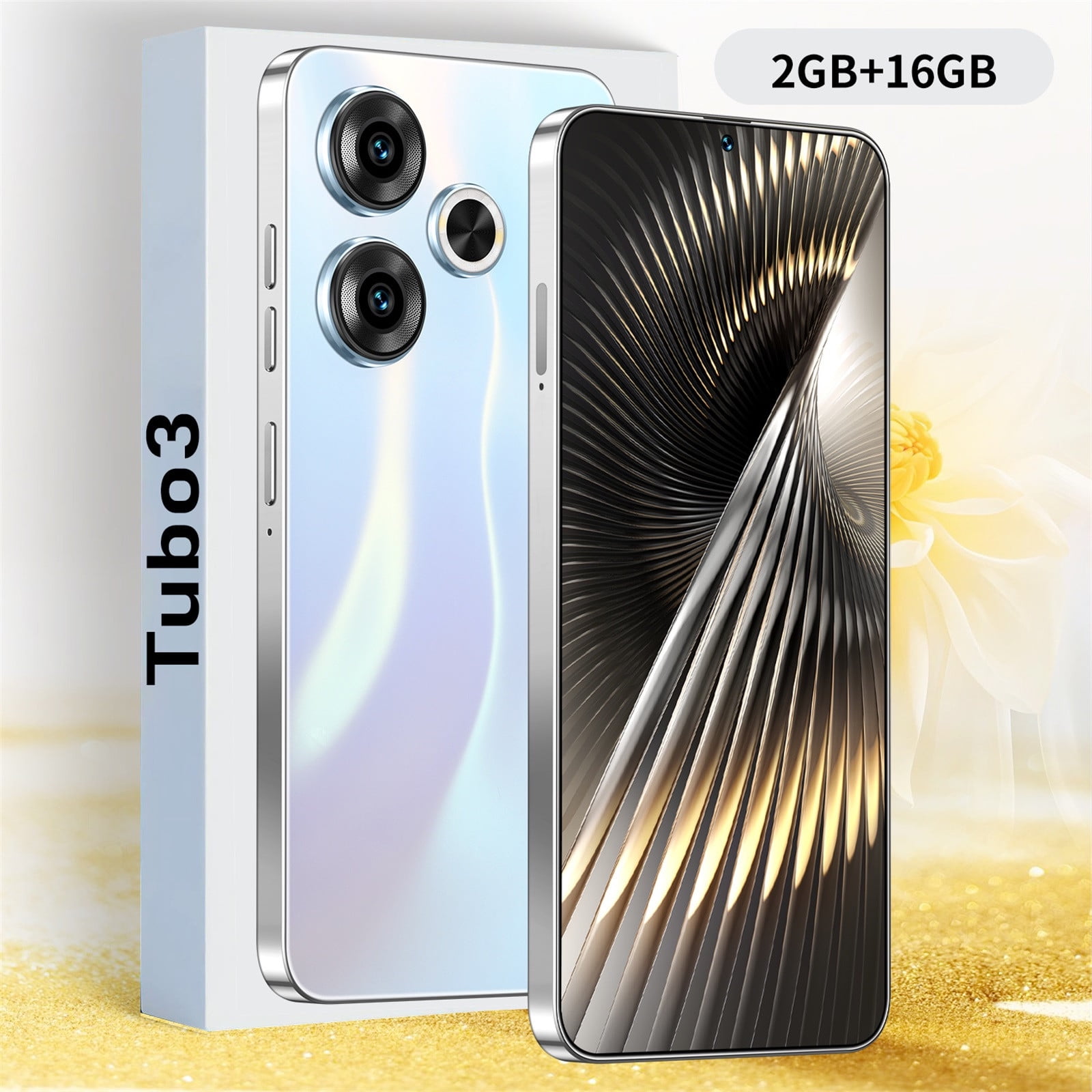 WLOELOEW Unlocked Android Smartphone 16GB ROM+2GB RAM Android Phone 6 ...