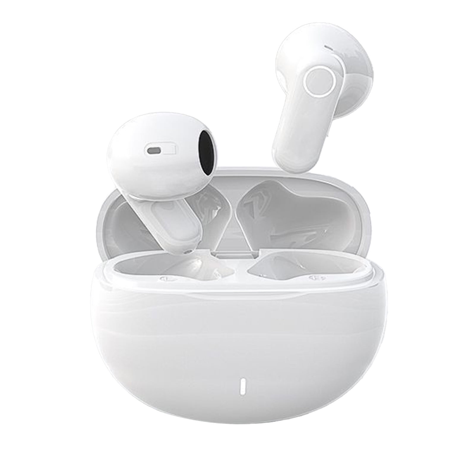 WLOELOEW White In Ear Surround Sound Low Latency High Battery Fast ...