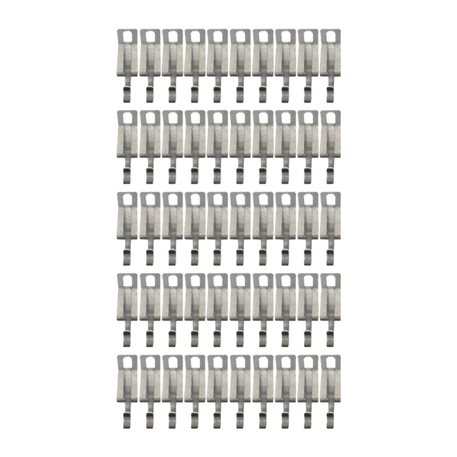 WLPZXP 50Pcs Heat Cable Roof Clips Prevent Snow and Ice Damage Icing ...