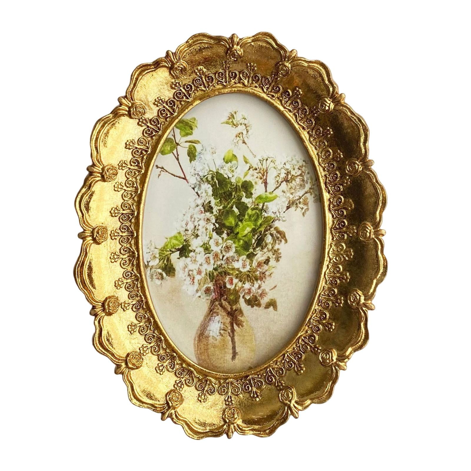 WLPZXP Antique Photo Frame Classic Carved Photo Gallery Art for Living ...