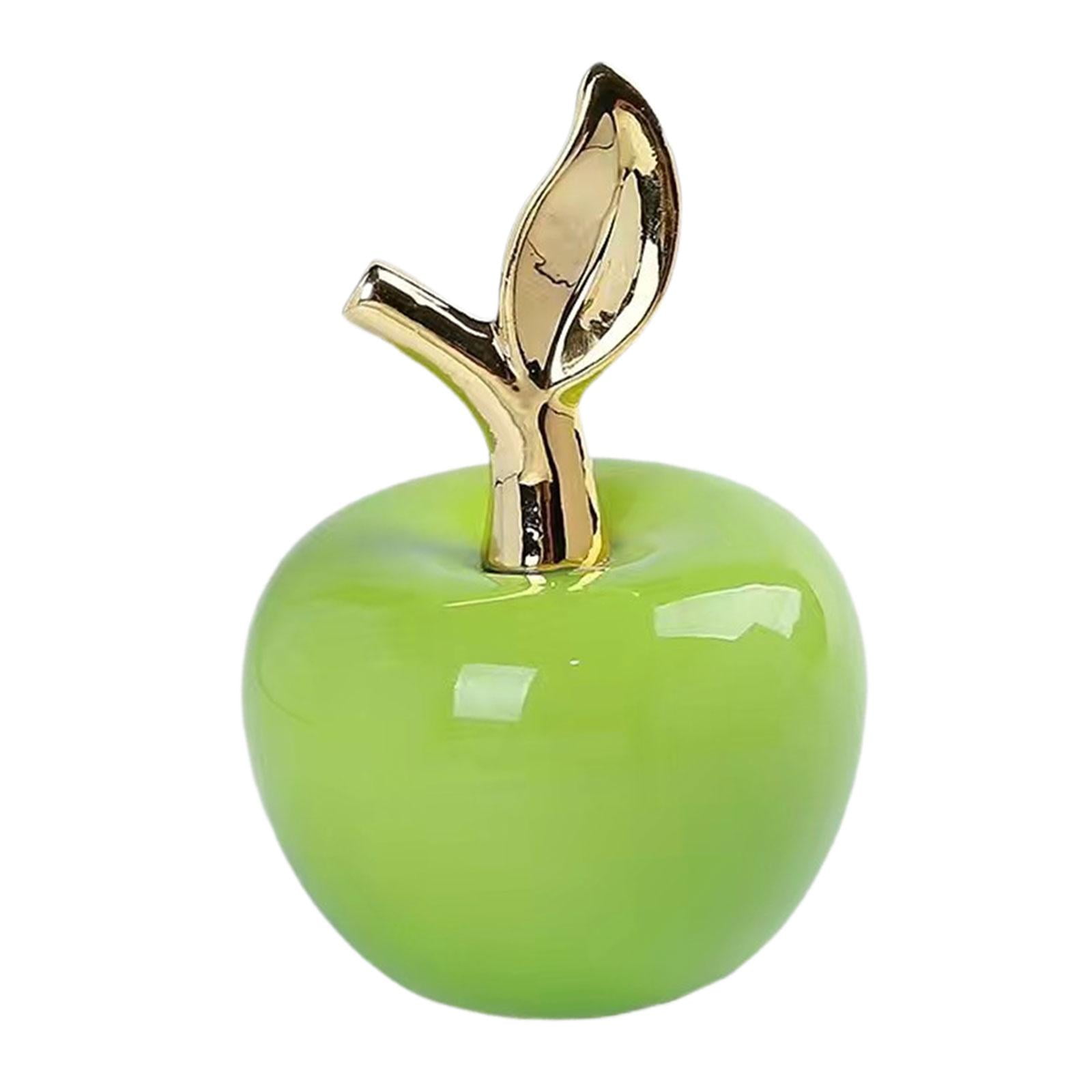 WLPZXP Apples Statue Artwork Modern Fruit Sculpture for Farmhouse Tea ...