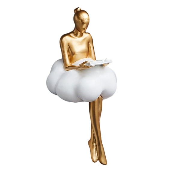 WLPZXP Art Statue Decor Abstract Art Sculpture Girl Collectible ...