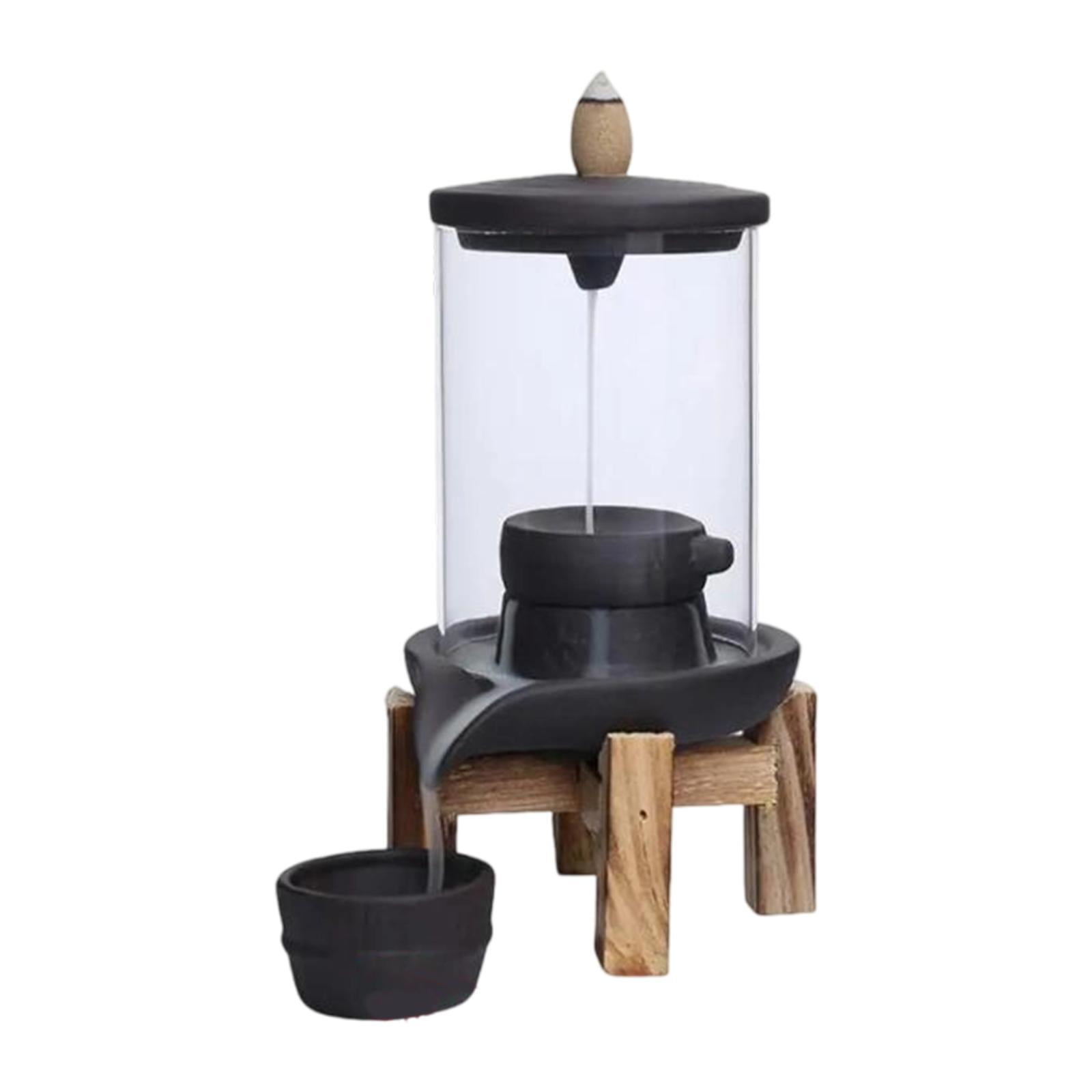 WLPZXP Backflow Incense Burner Incense Cones Holder for Home Living ...