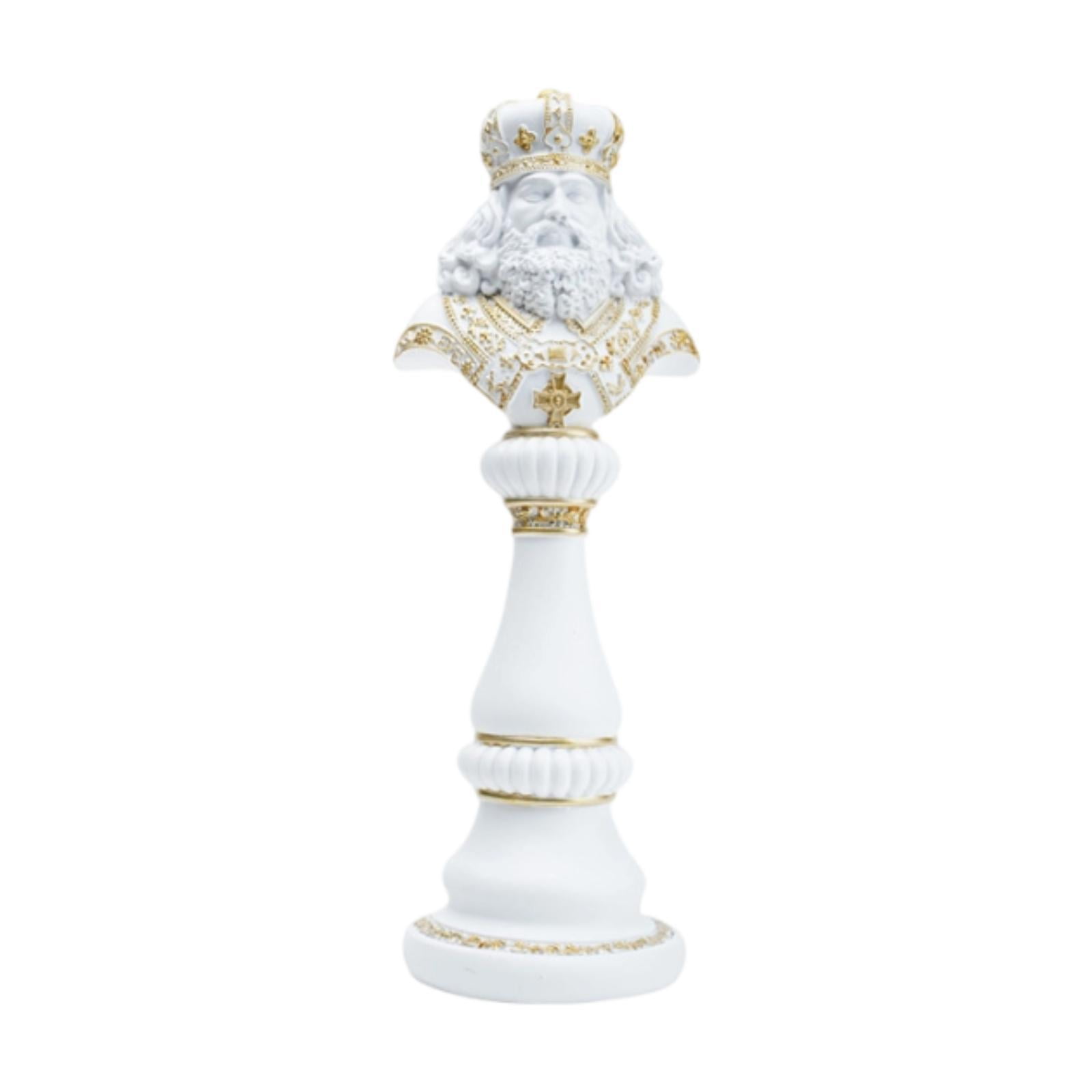 WLPZXP Chess Pieces Statue Artistic Table Centerpiece Sculpture for ...