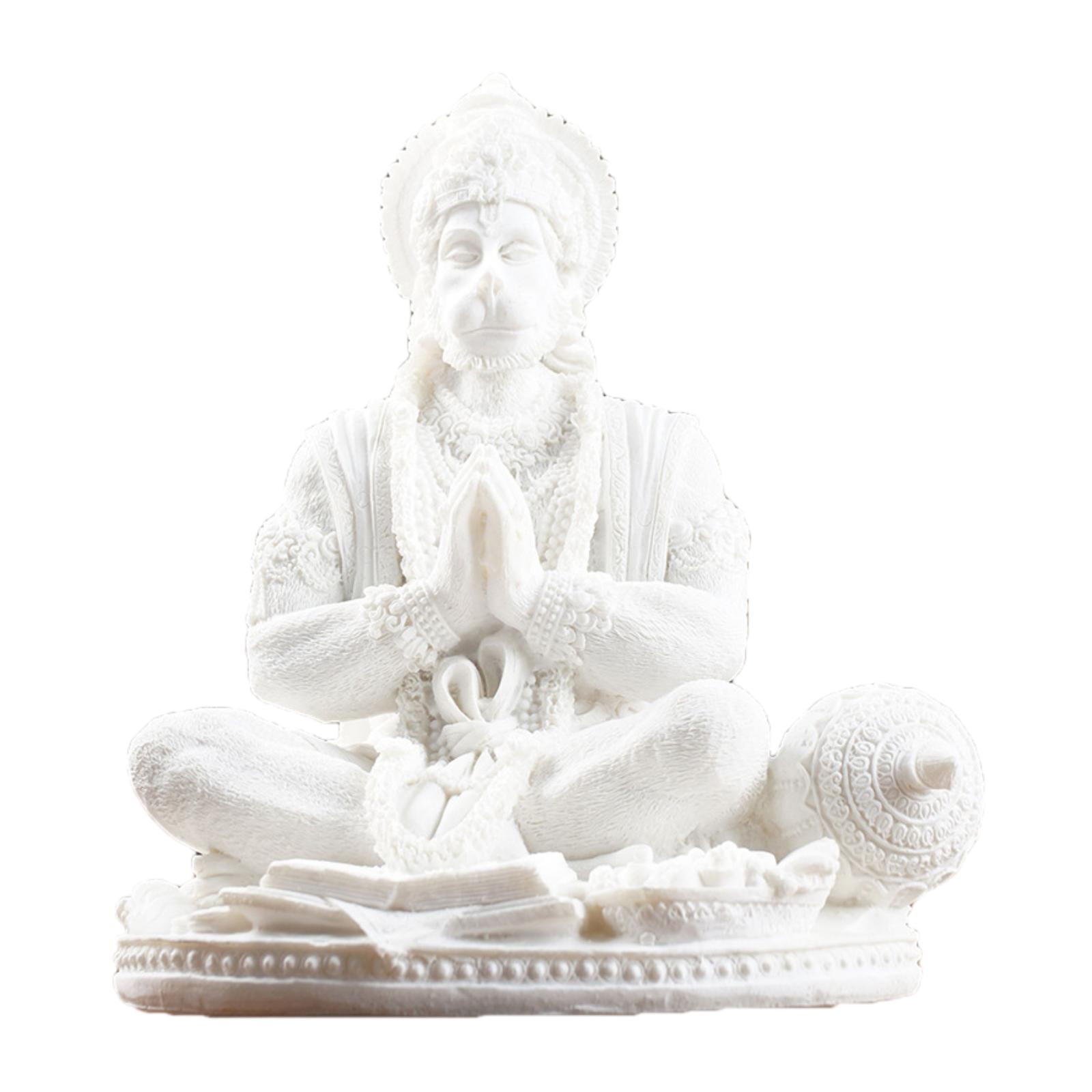 WLPZXP Hanuman Statue Sculpture Collection Bookshelf Indian Craft ...