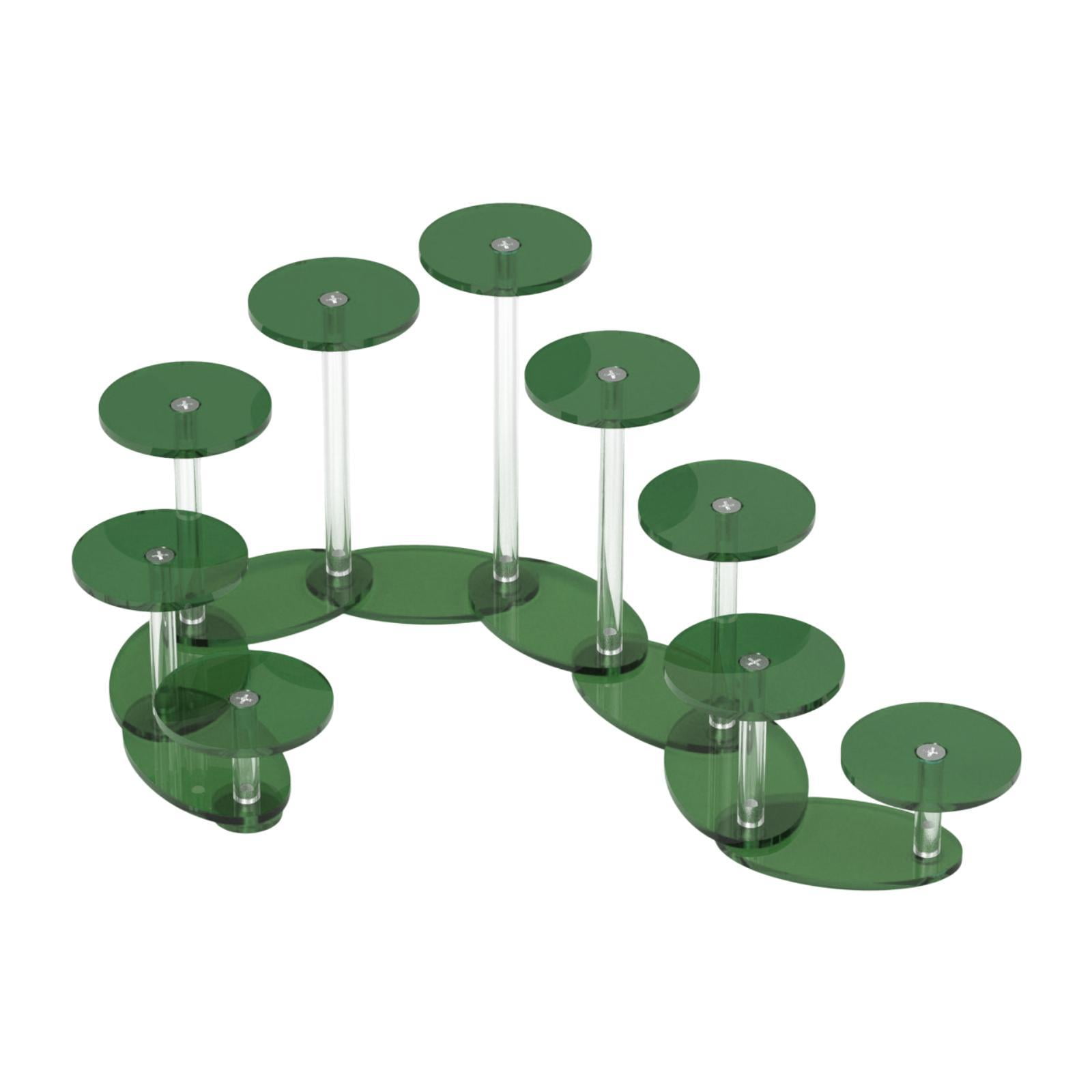 WLPZXP Round Acrylic Display Stand Display Riser Multifunctional ...