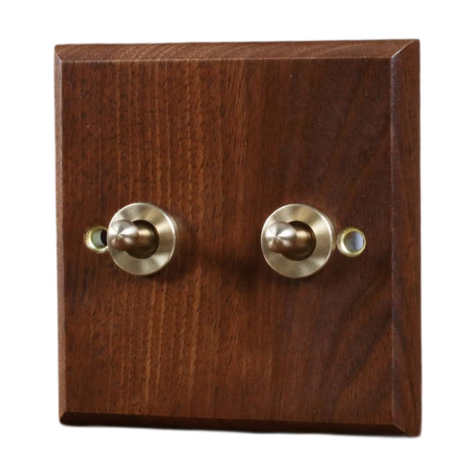 WLPZXP Wood Light Switch Plate Wall Decoration Easily Install Practical ...