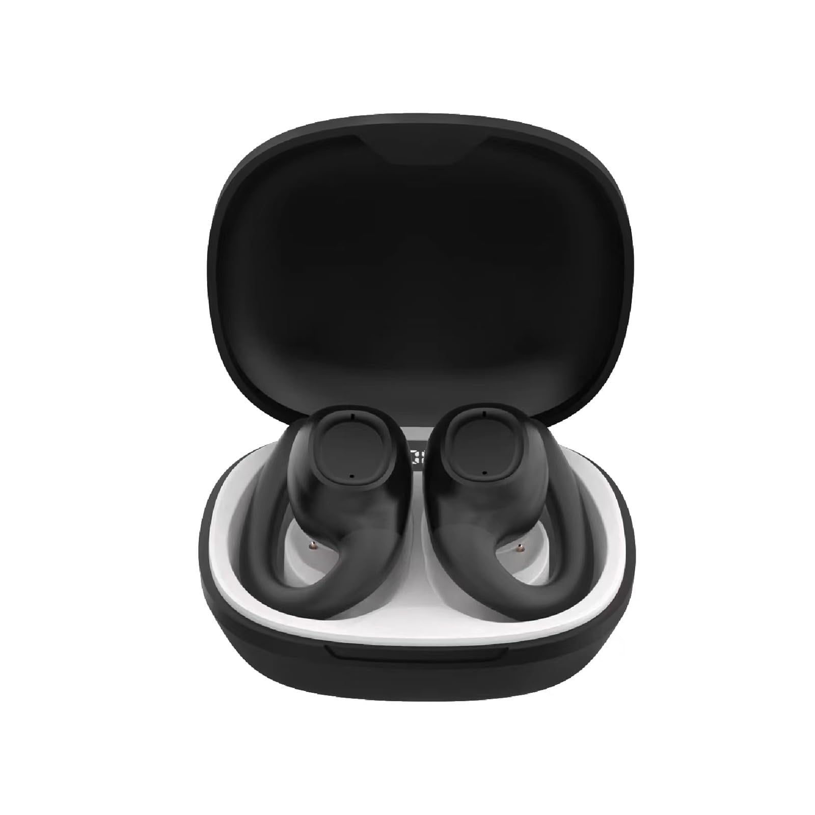 WLQ Open Ear Earbuds Over The Ear Earbuds with Earhooks Wireless ...