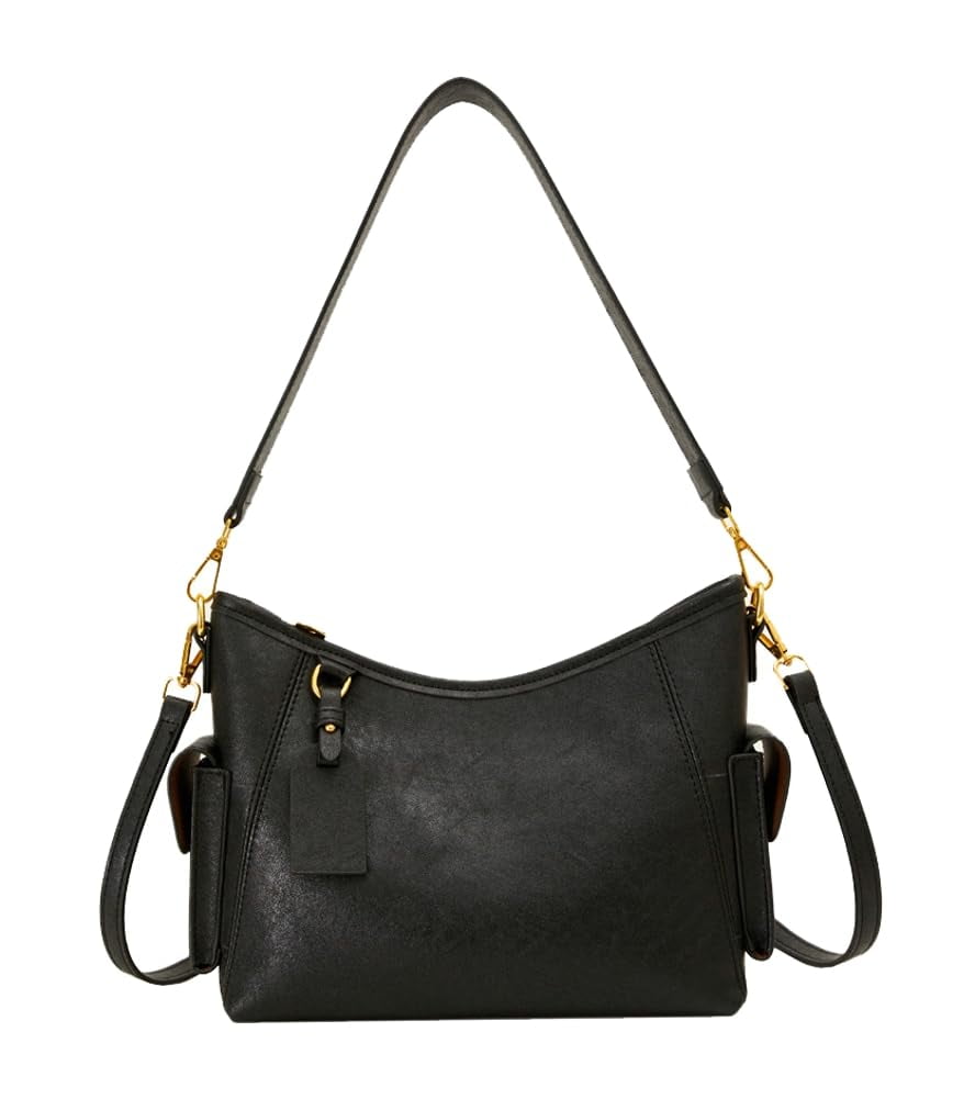 WLQ Shoulder Bags Women Leather 2025 Spring Trendy Hobo Sling Bag Retro ...