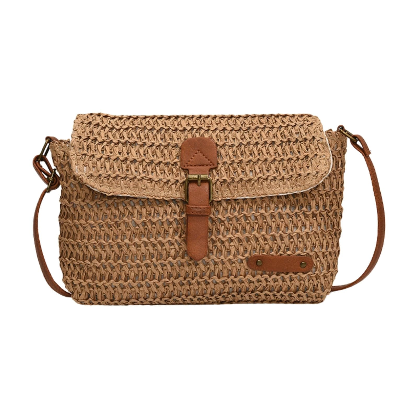 WLQ Summer Purses for Women 2025 Crossbody, Woven Straw Purses and ...