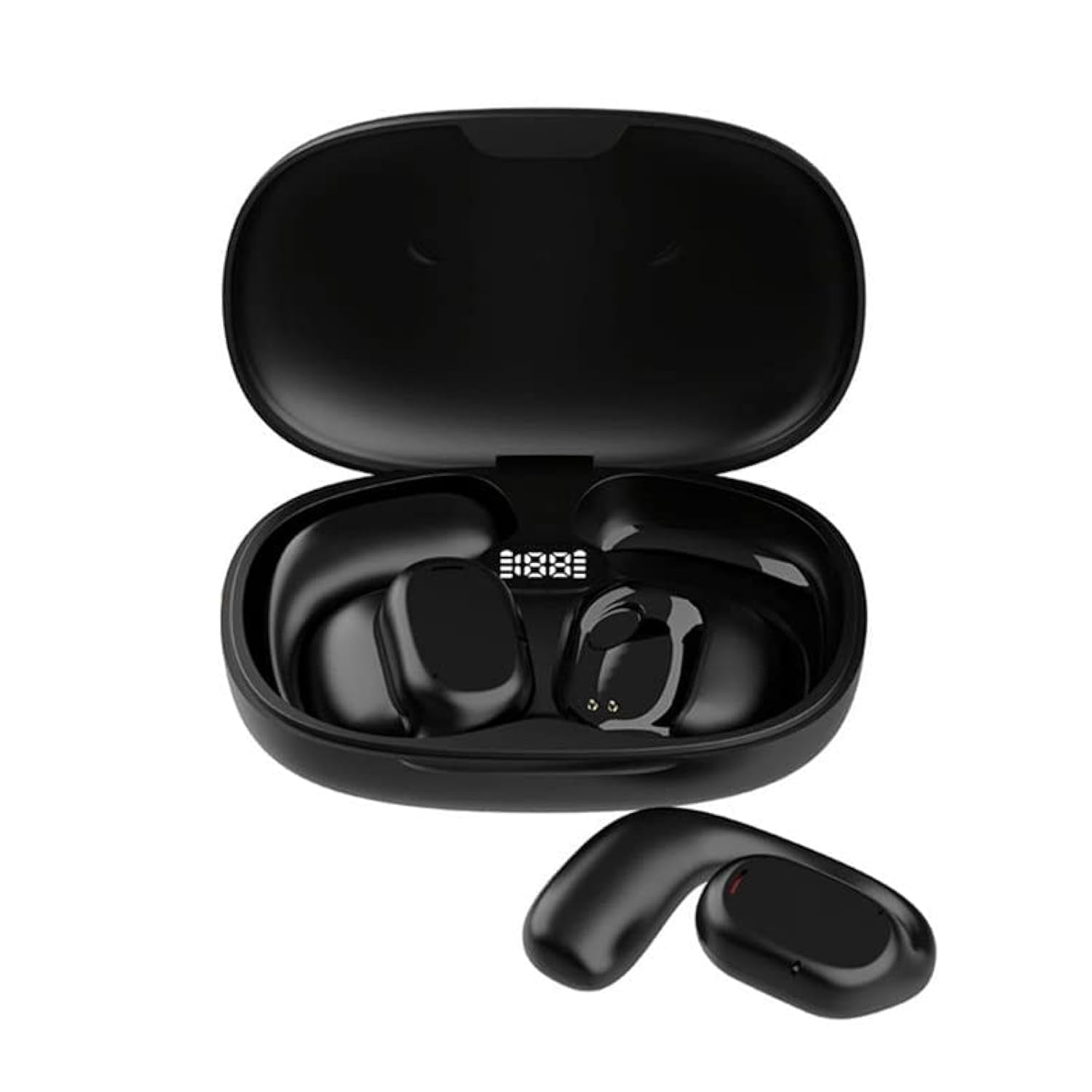 WLQ Wireless Bluetooth Air Bone Conduction Headphones Head Set with Mic ...
