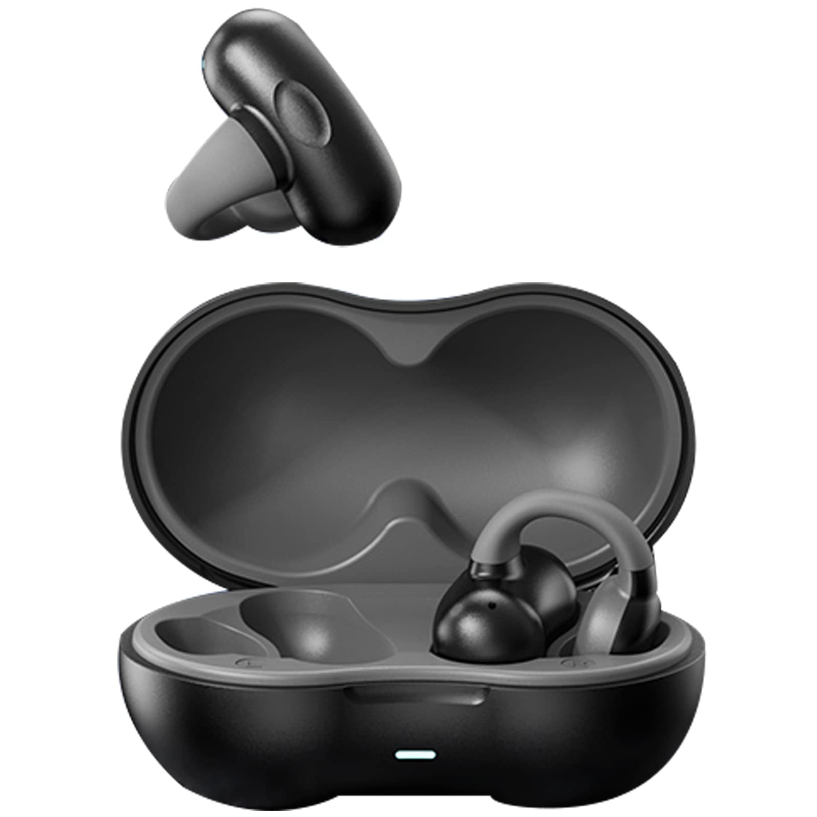 WLQ Wireless Ear Clip Bone Conduction Headphones Bluetooth Wireless ...