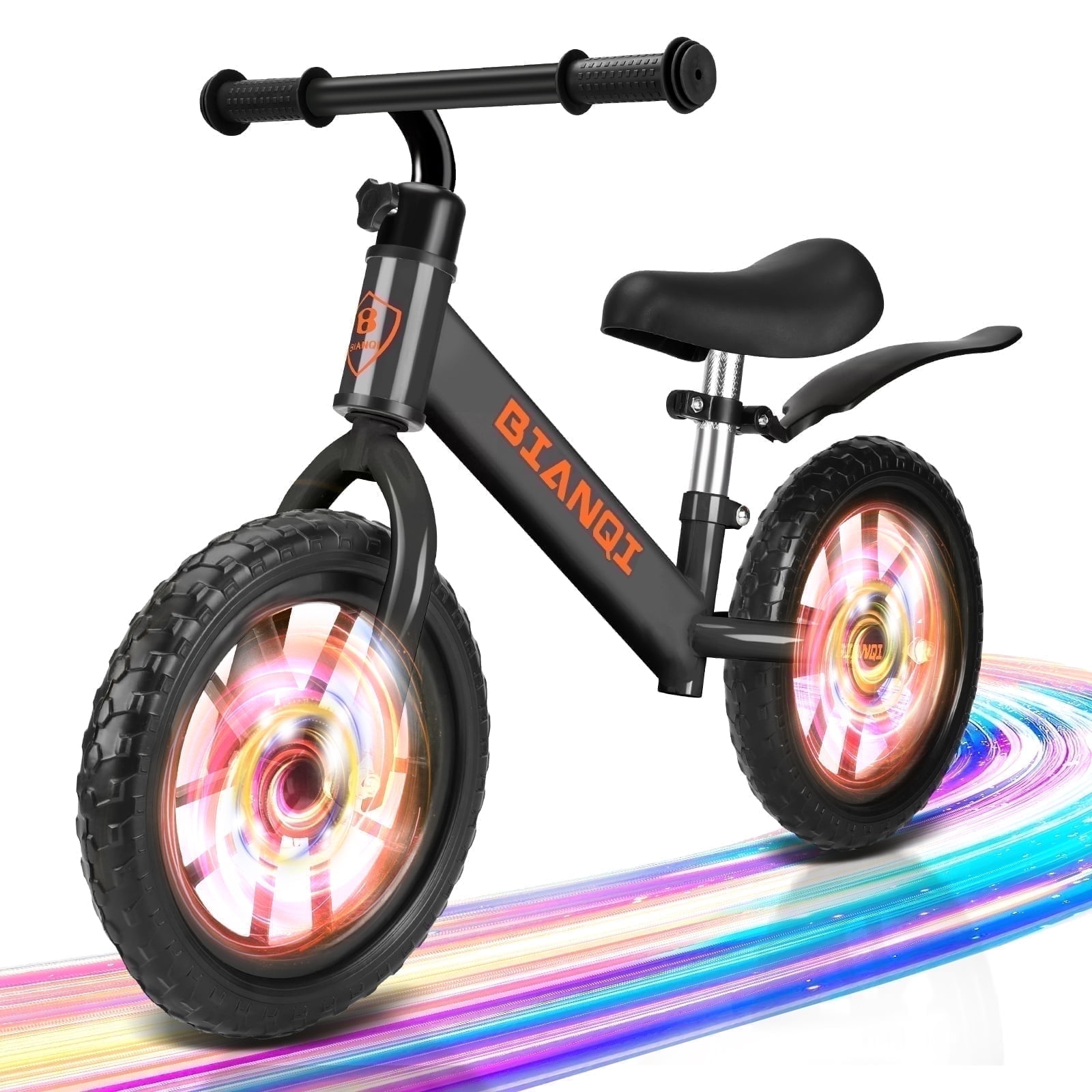 WLRETMCI Kid Balance Bike, 12'' Toddlers Training Bicycle for 2-5 Years ...