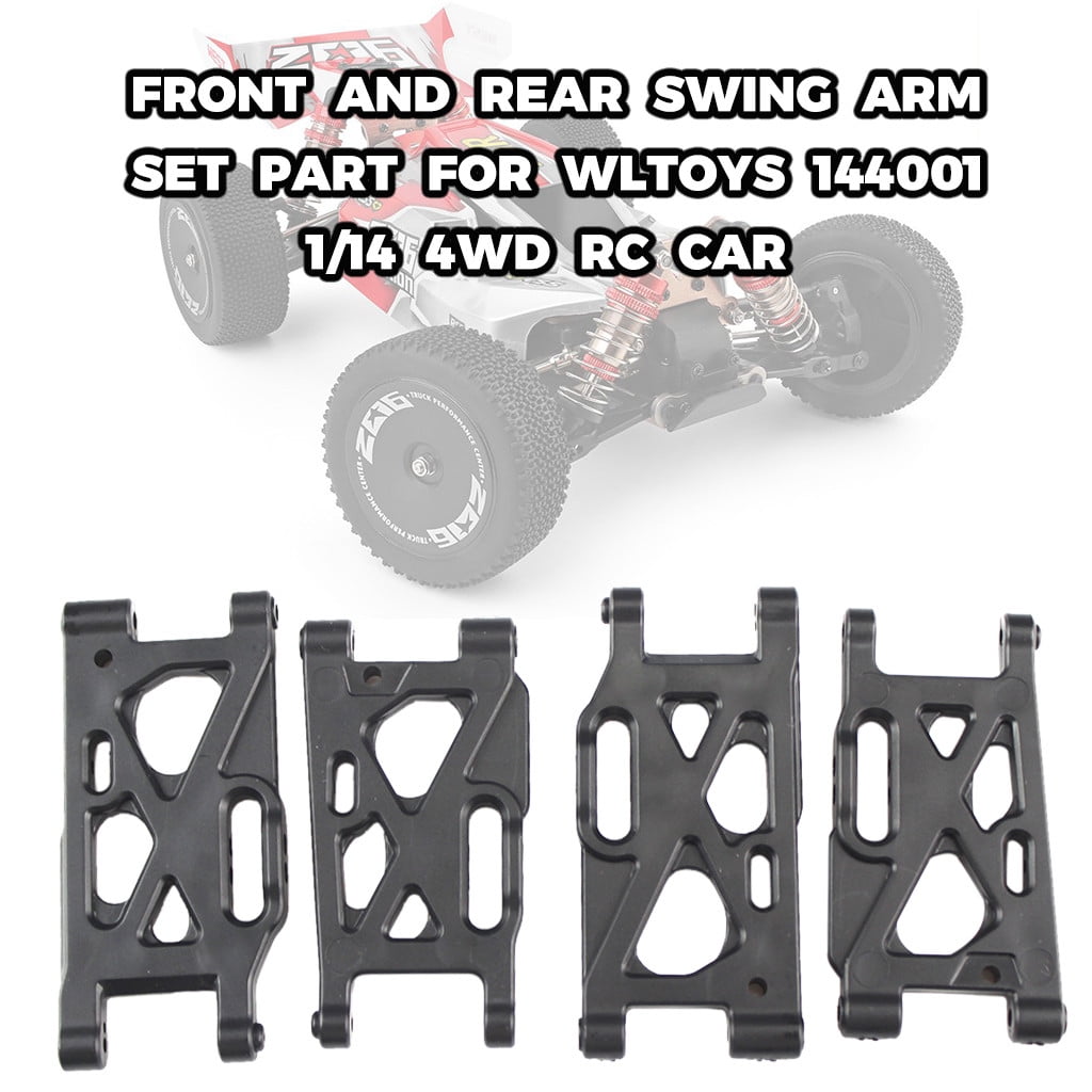 WLtoys 144001 1/14 Scale Suspension Control Arm Kit (4PC) - Front/Rear ...