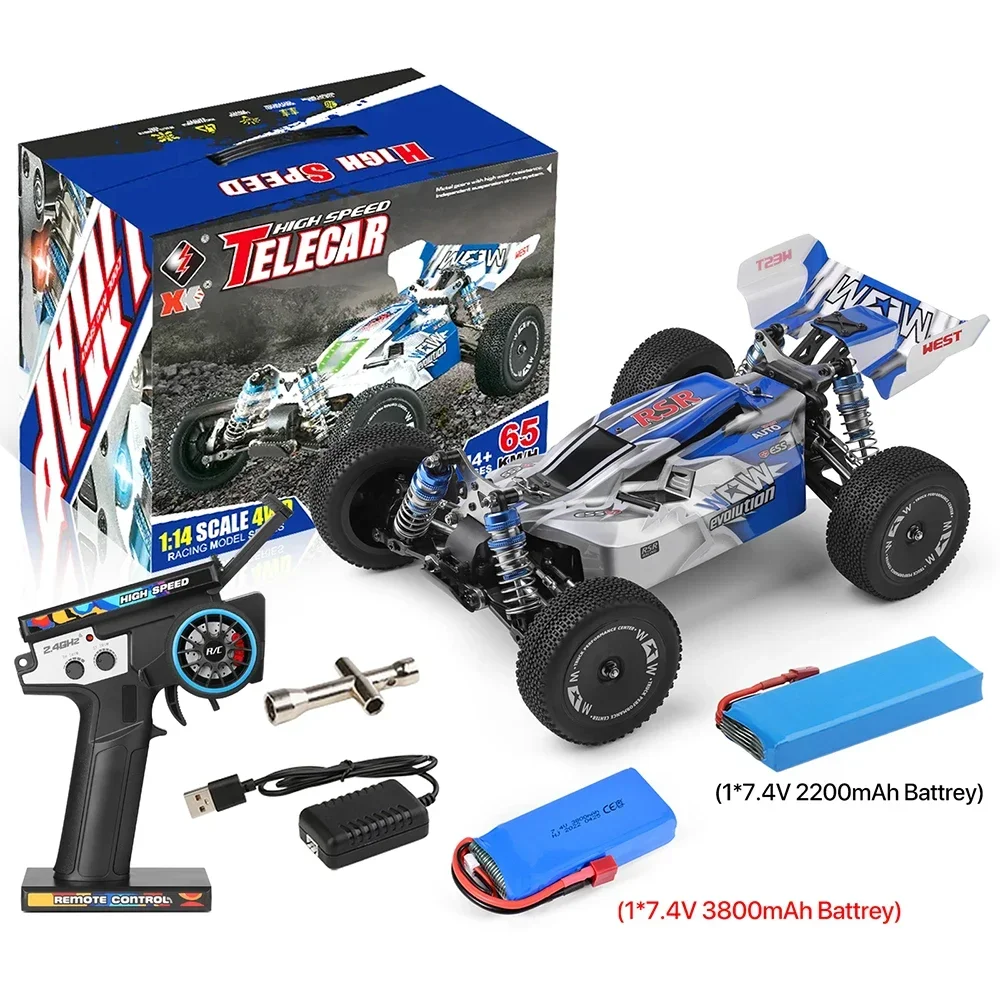 WLtoys XK 144011 4WD RC Car 1/14 4x4 Off Road Drift Racing Cars 65KM/h ...