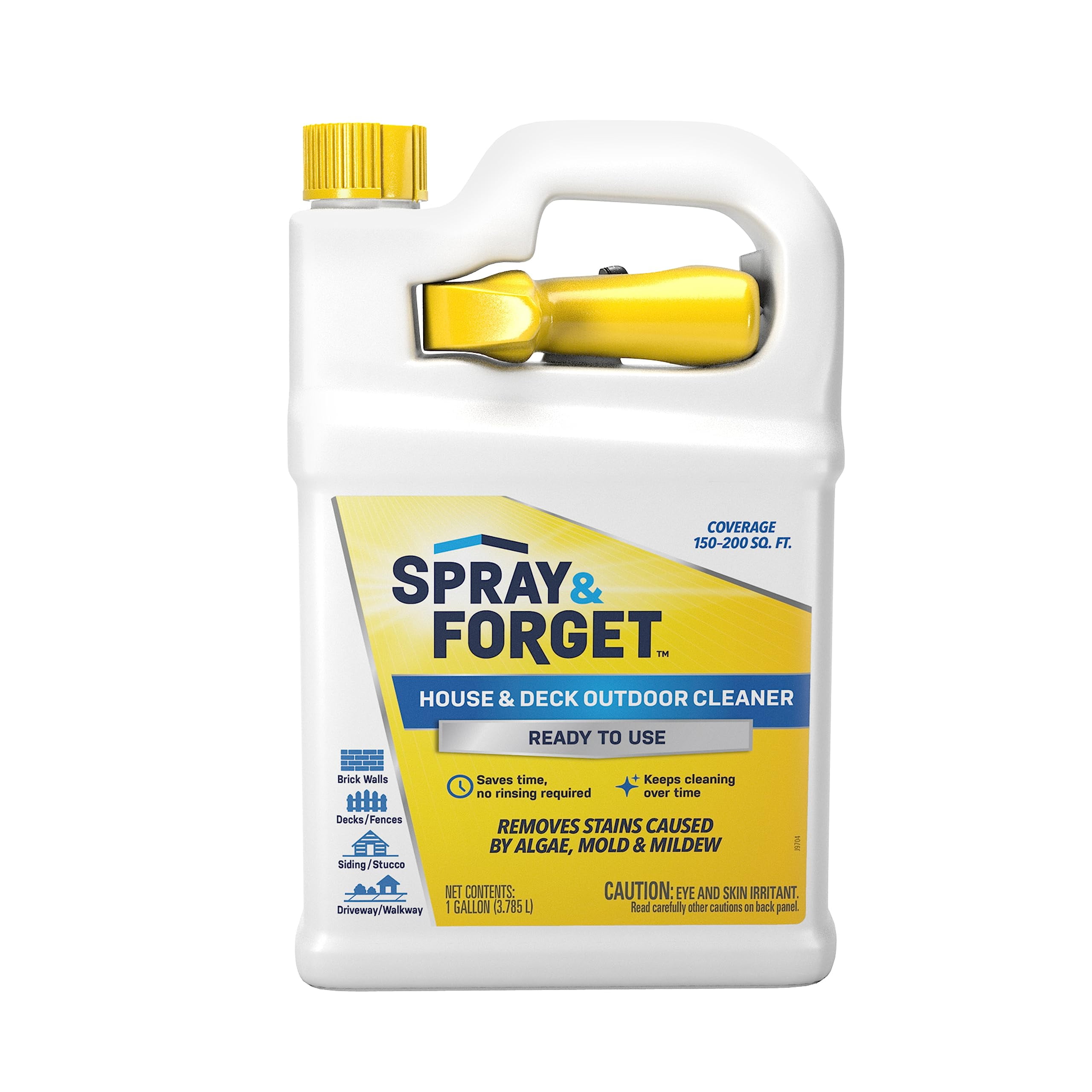 Spray & Forget House and Deck Cleaner, Ready-to-Use, Removes Stains and ...