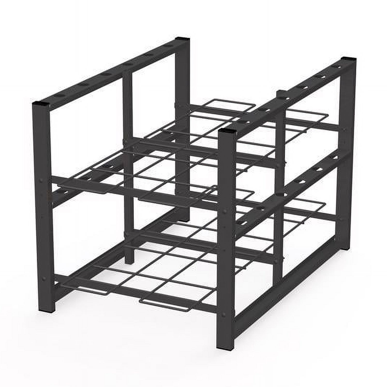 WM Display Group 28.25 in. H X 28.22 in. W X 45 in. L Black Hybrid ...