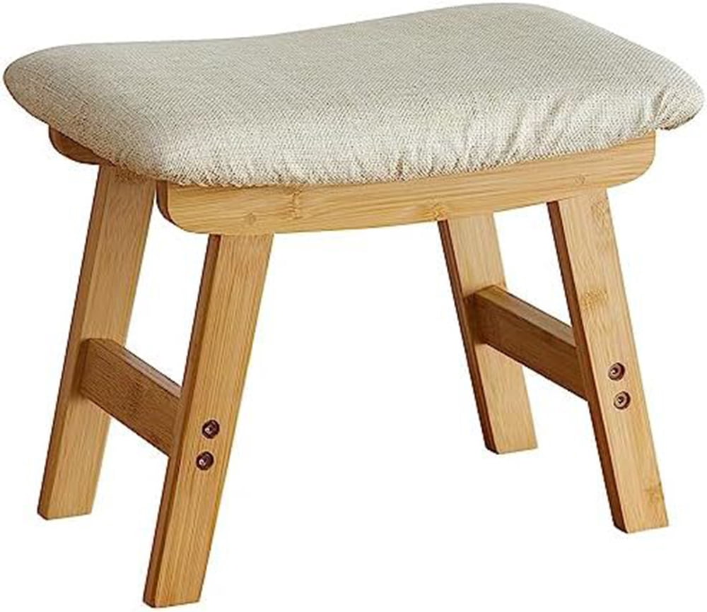 WM Foot Stool, Bamboo, Foot Rest under your desk , compact for your ...
