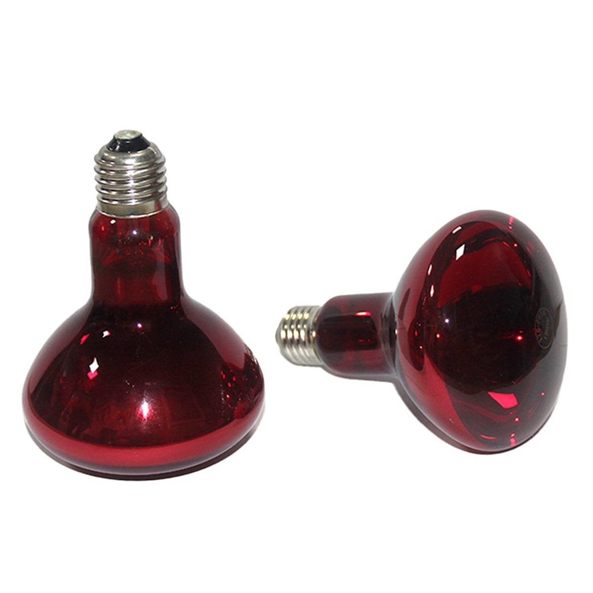 WM25 2 Pack 100W Reptile Heater Bulbs, Amphibian Infrared Sunning Bulbs ...