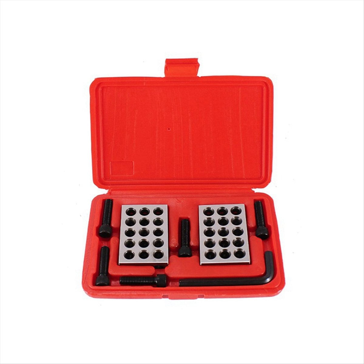 WM25 25-50-75mm Parallel Pad Metric Milling Machine Pad 23 Hole Gauge ...