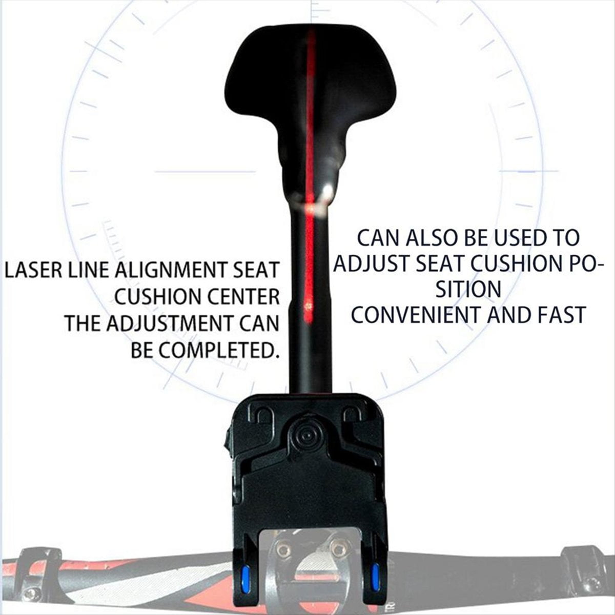 WM25 Bike Handlebar Calibrator Bike Tool Seat Center Adjuster ...