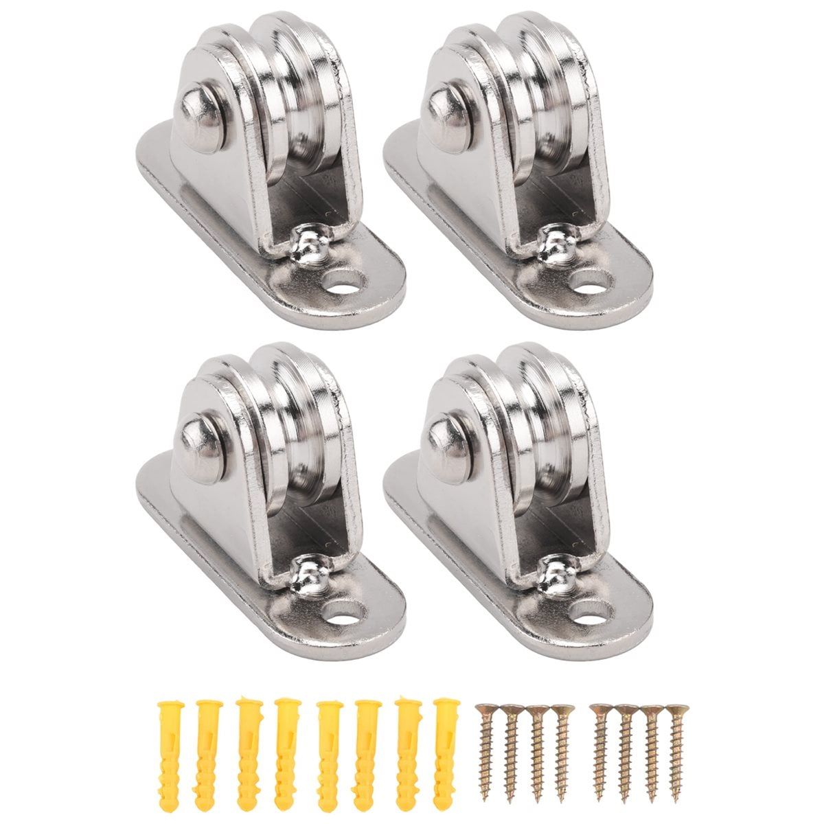 WM25 Carbon Steel Pulley Block, Small Pulley Block Silent Pulley ...
