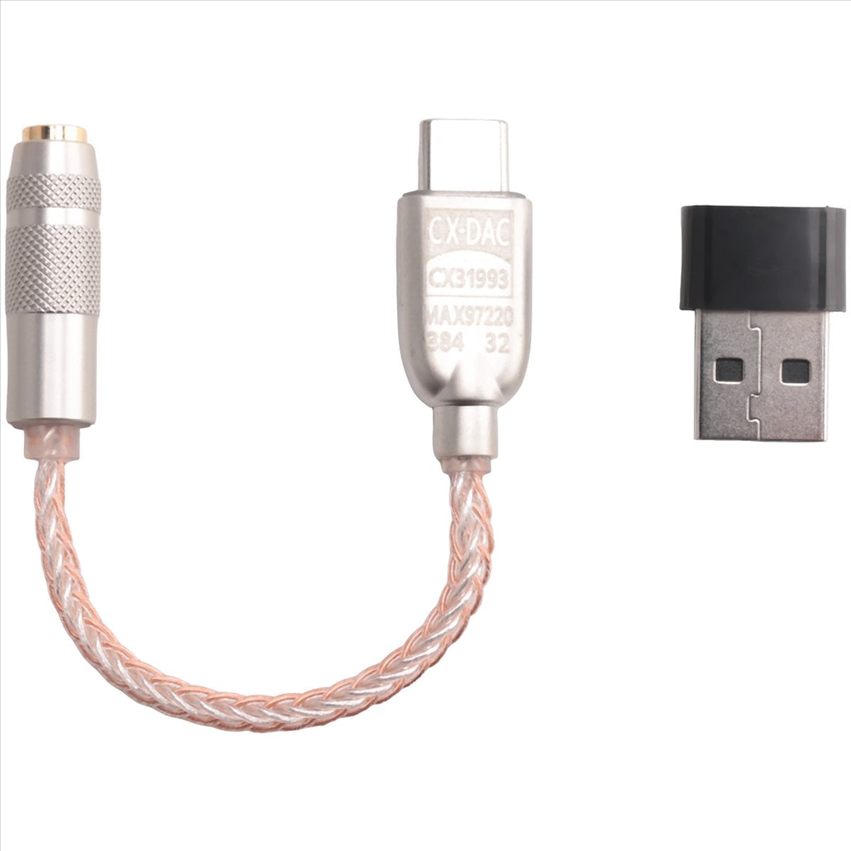 WM25 Digital Audio Amplifier CX31993 MAX97220 Dual Chip Type-C-3.5mm ...