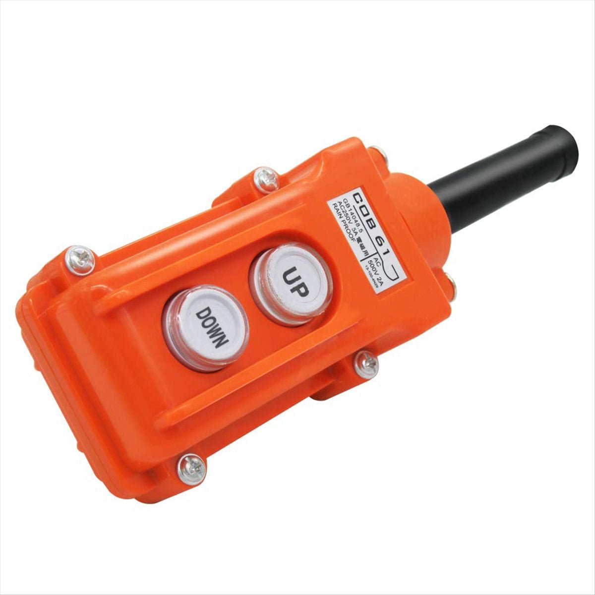 WM25 Rain Proof Up-Down Switch Control Station Crane Pendant Hoist Push ...
