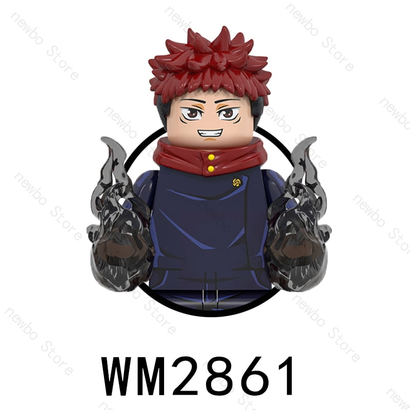 WM6202 Anime Cartoon JJK Building Blocks Gojo Satoru Ryomen Sukuna ...