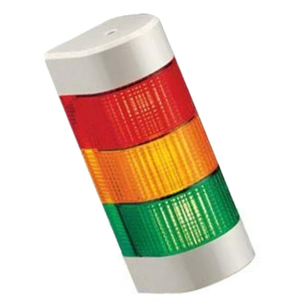 WME-302AFB-RGY Light Tower;LED;wall mount;3-tier;24 VDC / VAC;flashing ...