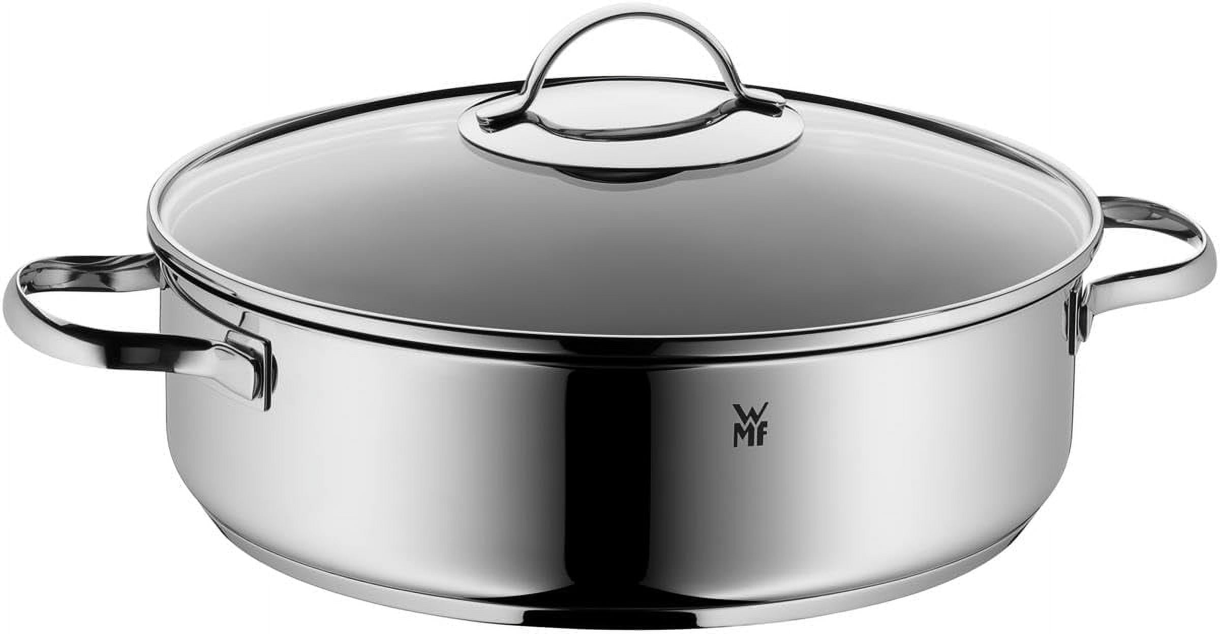 WMF Serving and Braising Pan with Glass Lid, 28 cm Diameter, 5L ...