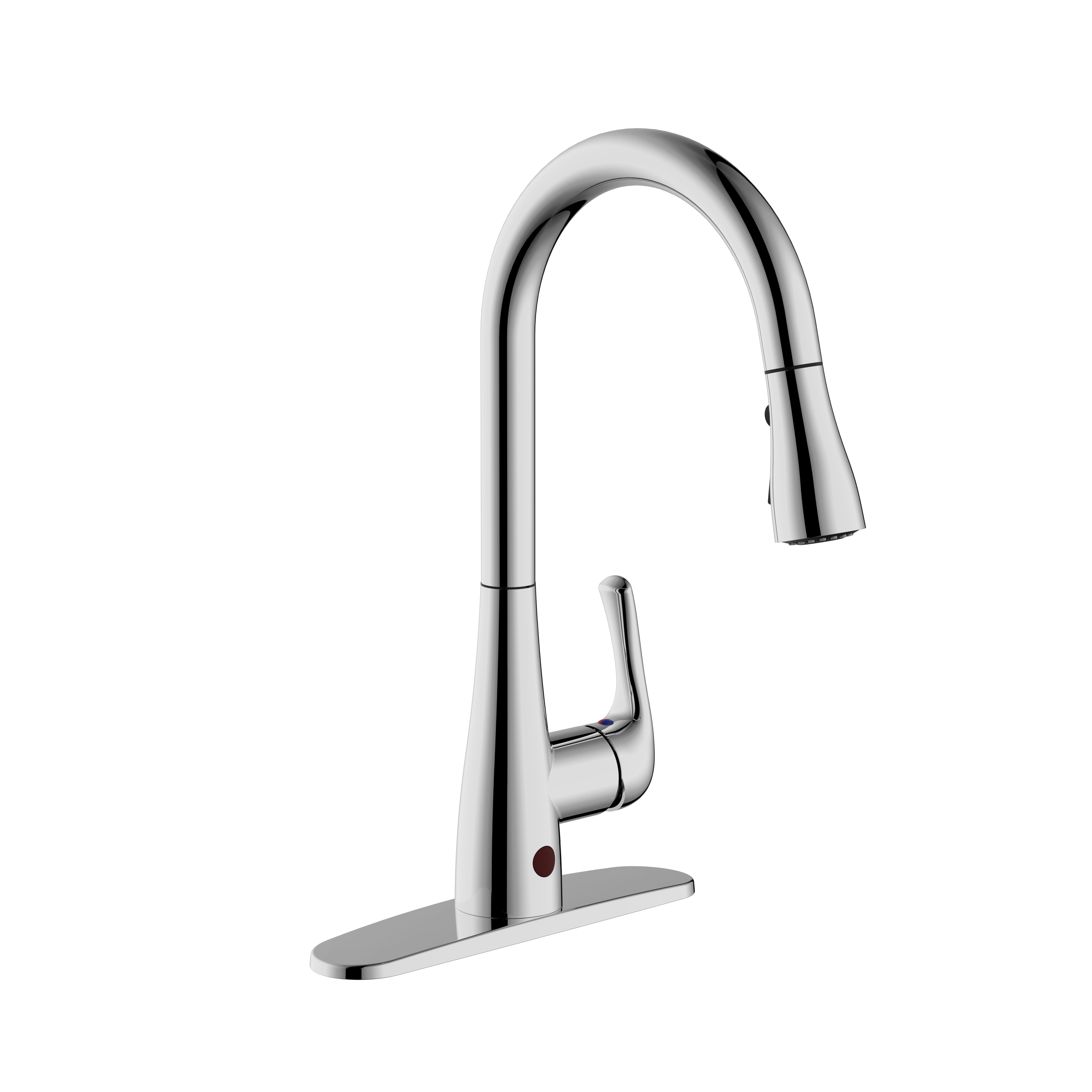 WMF Single Handle Touchless Sensor Kitchen Faucet with Pull Down ...