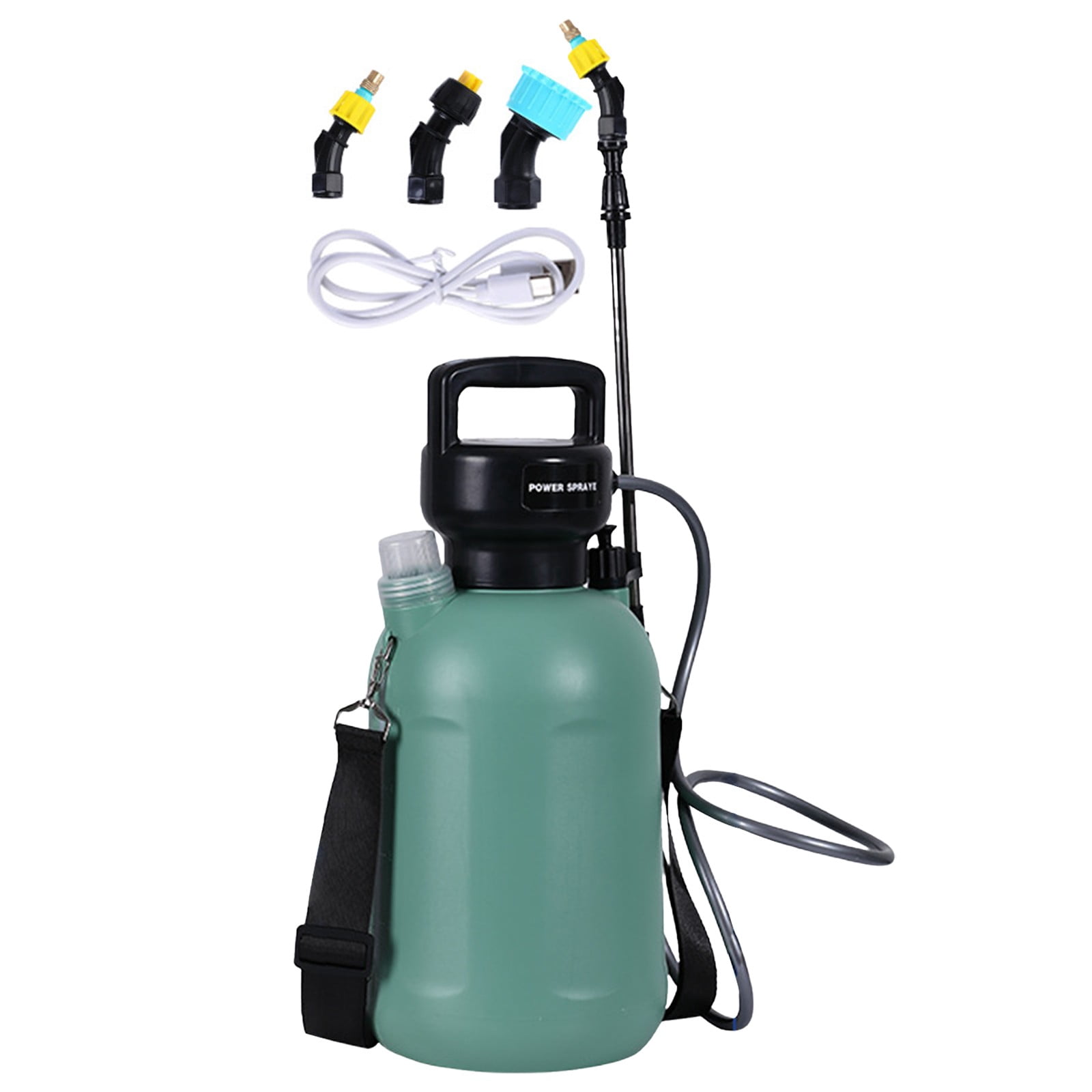 WMGHA 1.35 Gallon/5L Battery Powered Electric Sprayer with USB ...