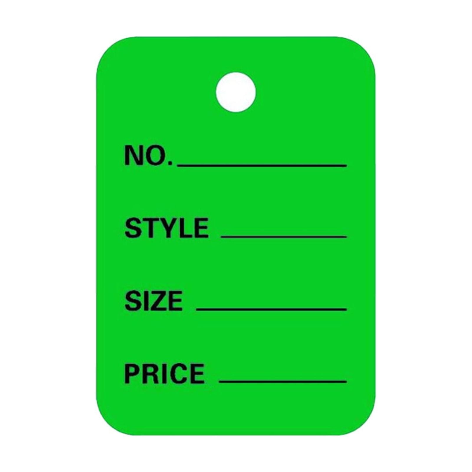 WMGHA 100-Piece Hard Paper Tags 5x3.5cm - Multipurpose Marking Labels ...