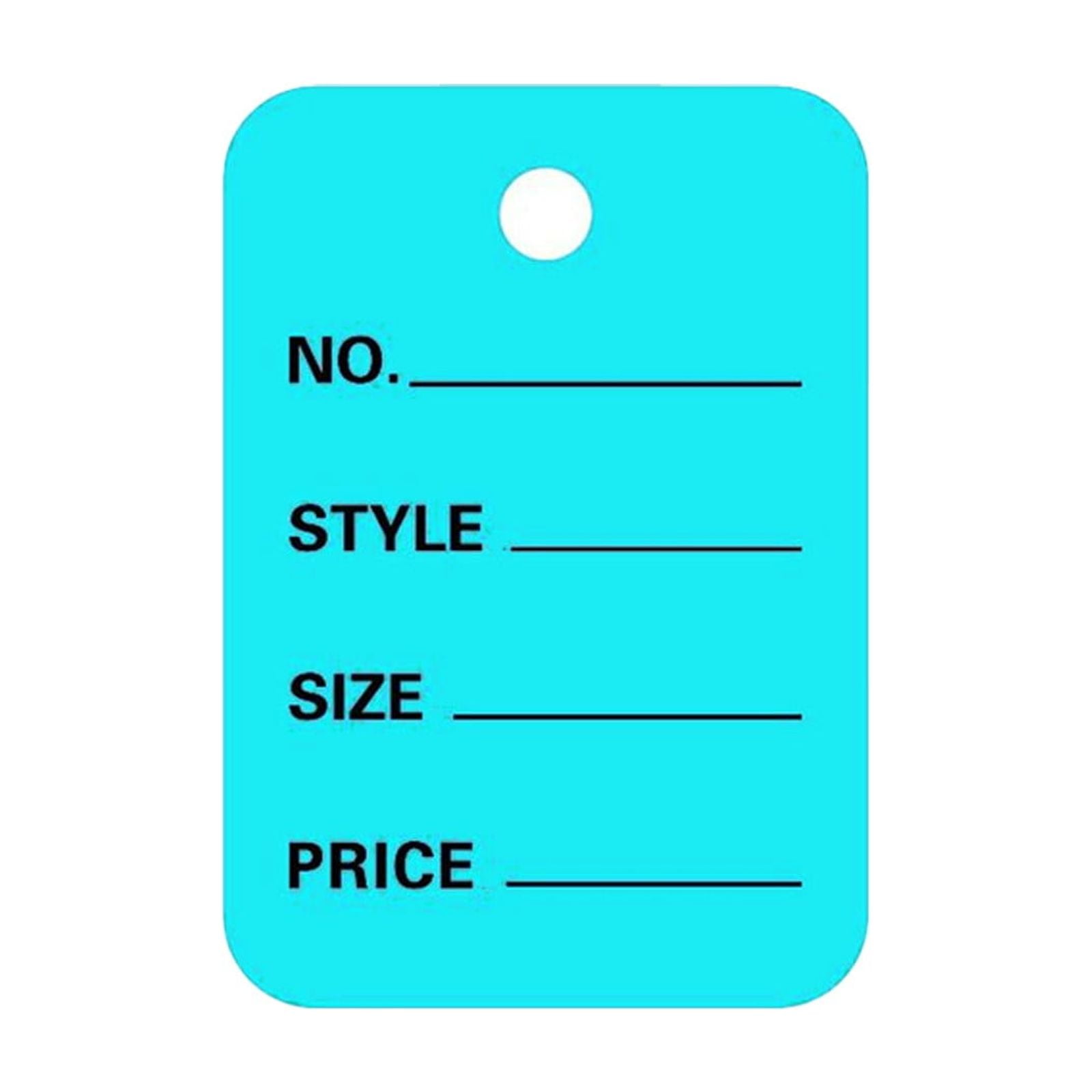 WMGHA 100-Piece Hard Paper Tags 5x3.5cm - Multipurpose Marking Labels ...