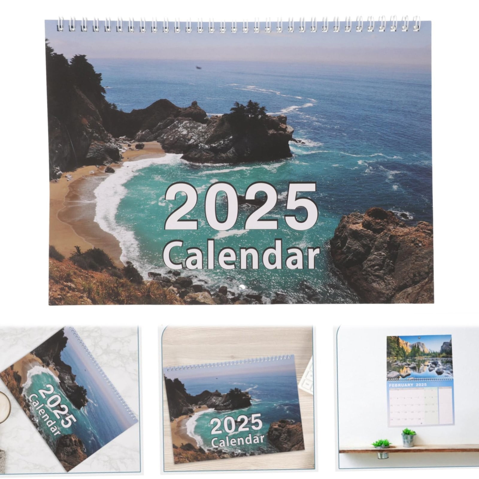 WMGHA 2025 Daily Wall Calendar, 2025 Paper Wall Calendar Large Print ...