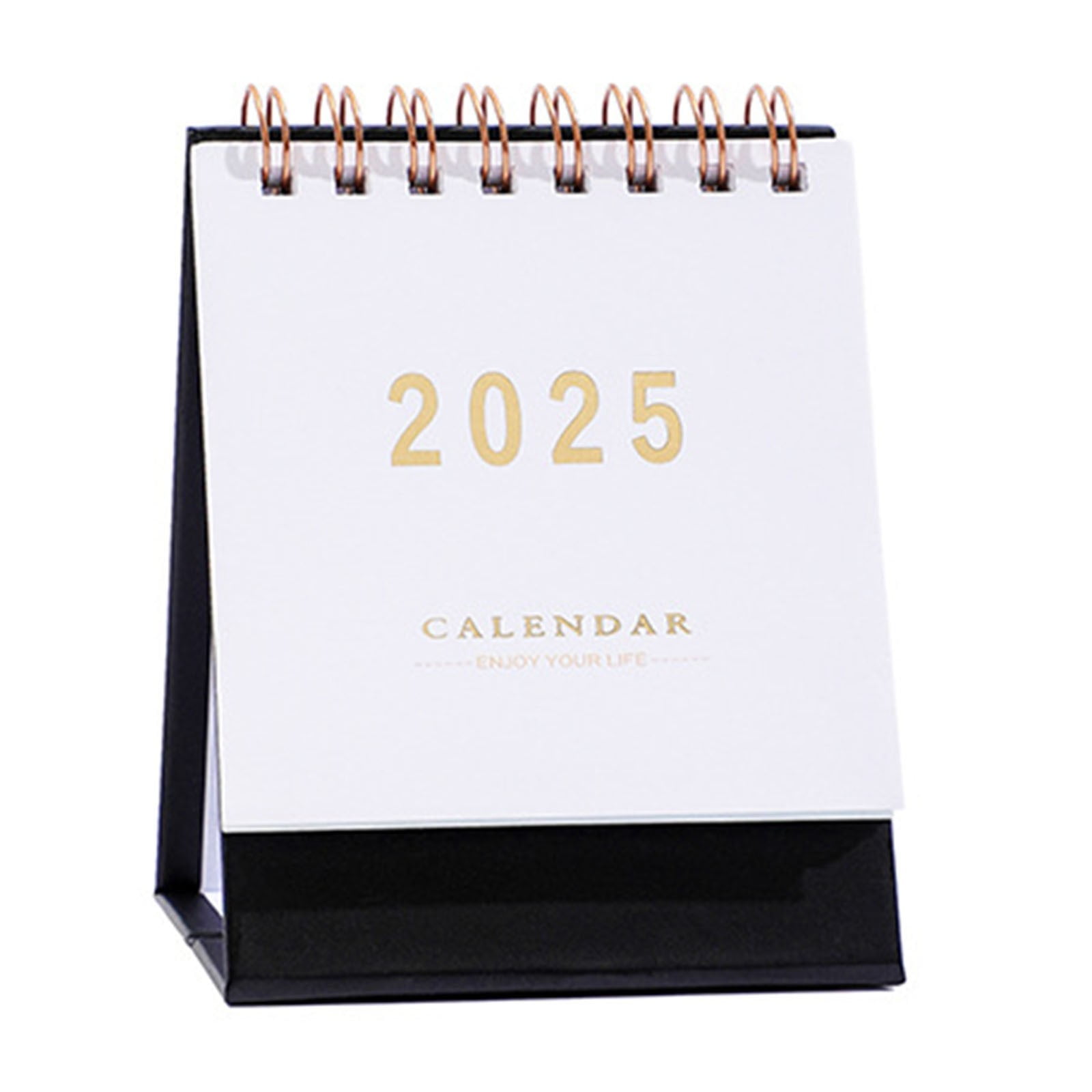 WMGHA 2025 New Calendar, Small Desk Calendar 2025 Simple Solid Color ...
