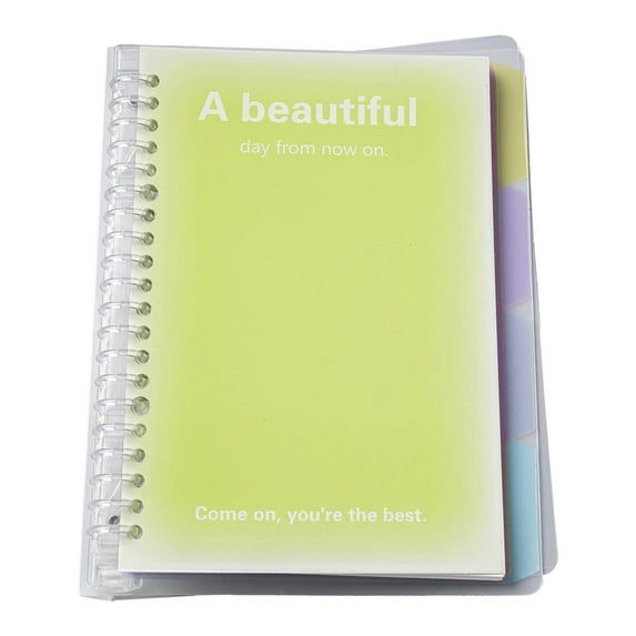 WMGHA A5 Cute Plastic Cover Notebook - 60 Pages Journals for Study ...