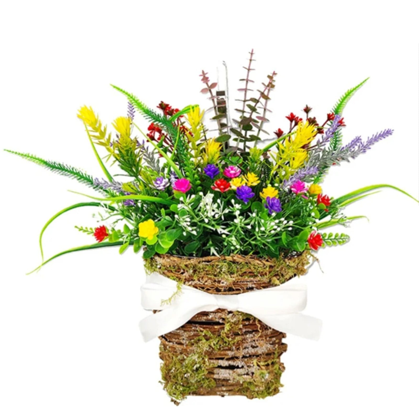 WMGHA Artificial Daisy Garland, Artificial Wildflower Garland, Faux ...