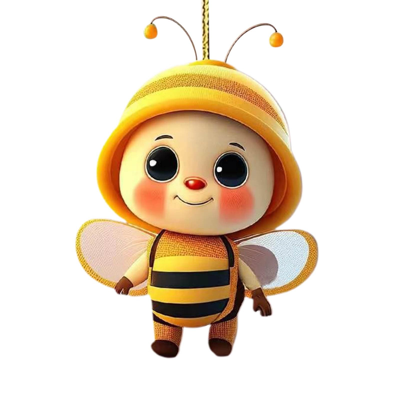WMGHA Christmas Ornaments Cute Bee Tree Decorations, Holiday Tree ...