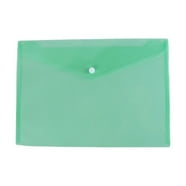 TRU RED Letter-Size Poly Zip Document Pocket, Water-Resistant, Assorted ...