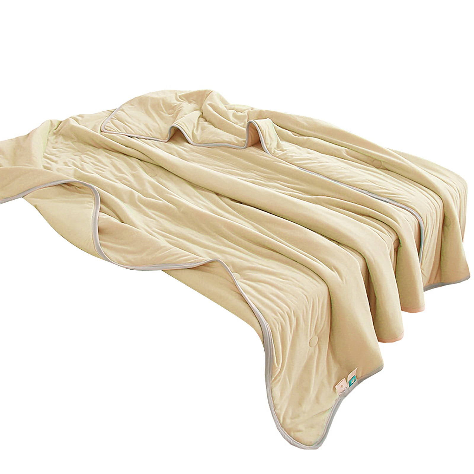 WMGHA Cotton Muslin Blankets Linen Texture Blankets for Bed Couch ...