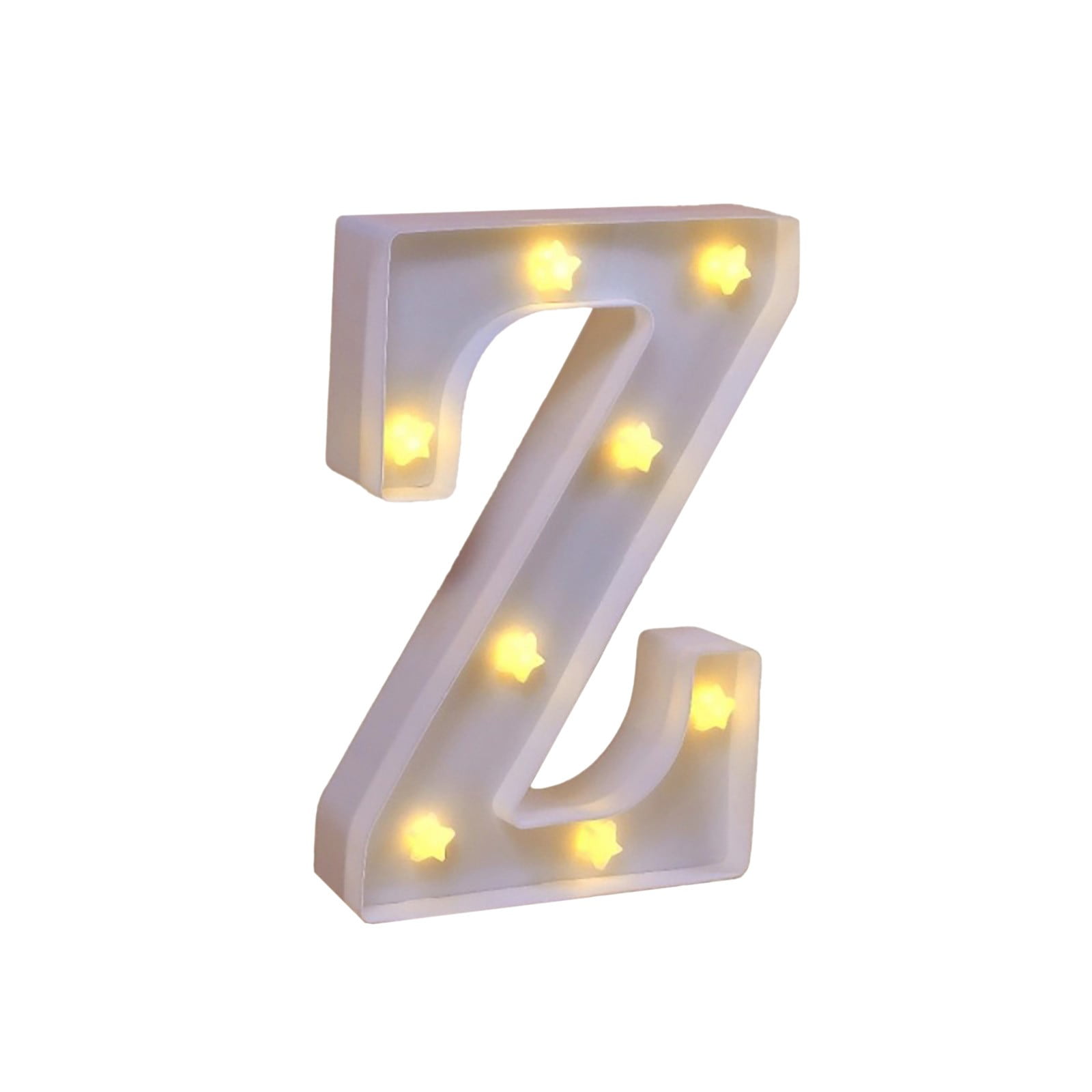 WMGHA Creative 26 Letter LED Light Sign for Custom Word Display ...