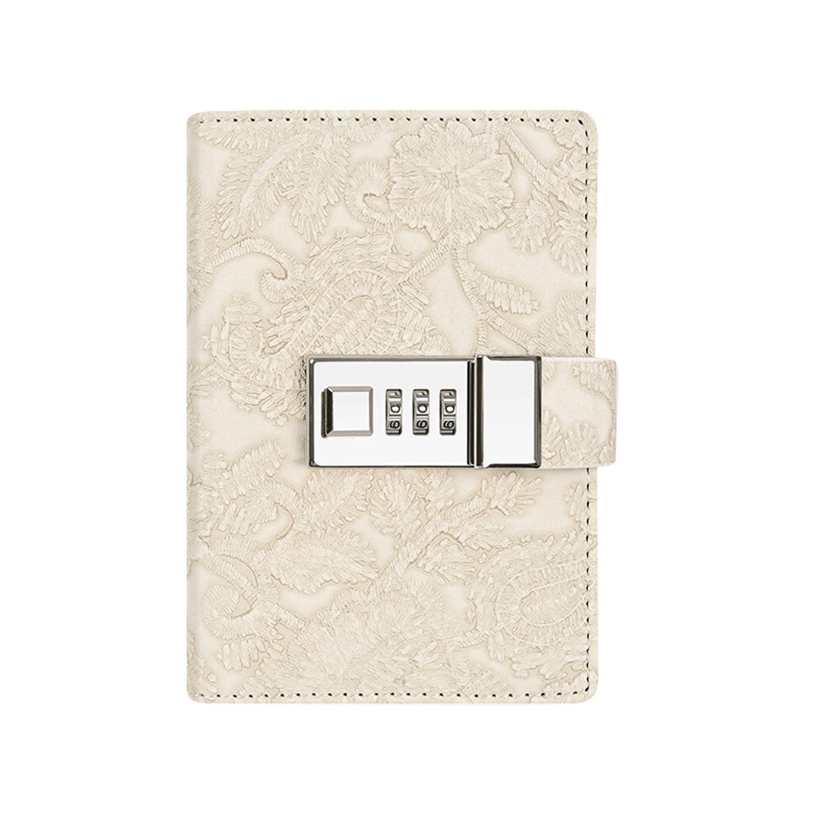 WMGHA Diary with Lock,PU Leather Diary with Combination Lock Password ...