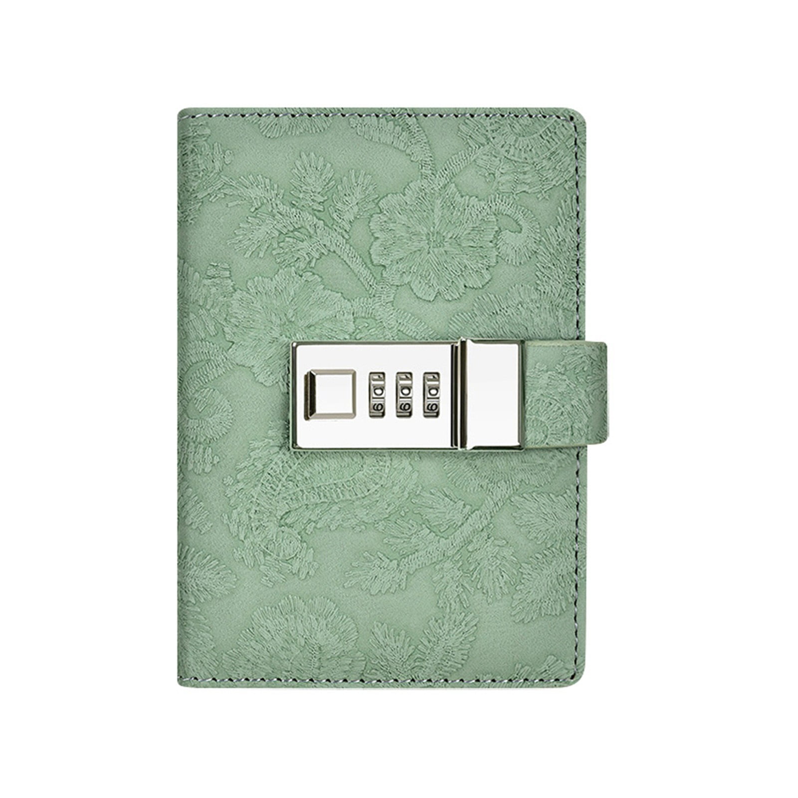 WMGHA Diary with Lock,PU Leather Diary with Combination Lock Password ...