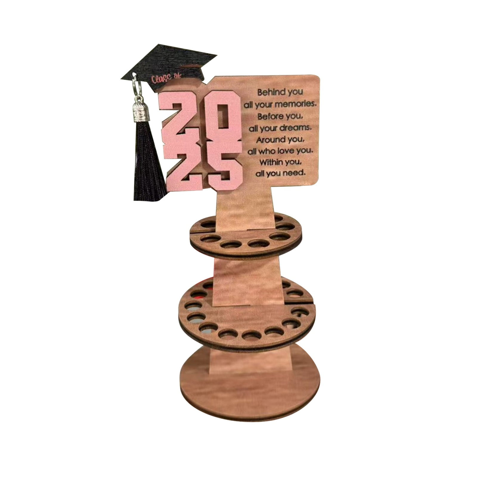 WMGHA Graduation Money Holder for Cash Gift, 2-Layer Tiered Graduation ...