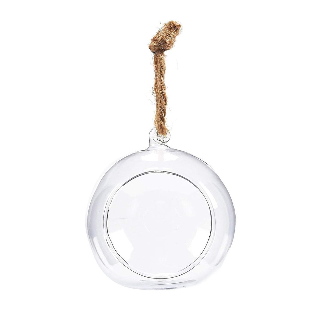 WMGHA Hanging Glass Terrarium Containers - Air Plant Holder, Succulent ...